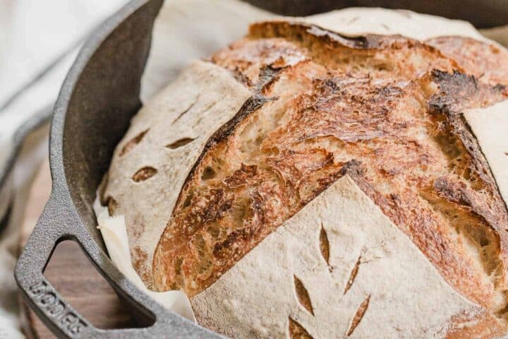 Sourdough Country Loaf Bread Recipe - Little Spoon Farm