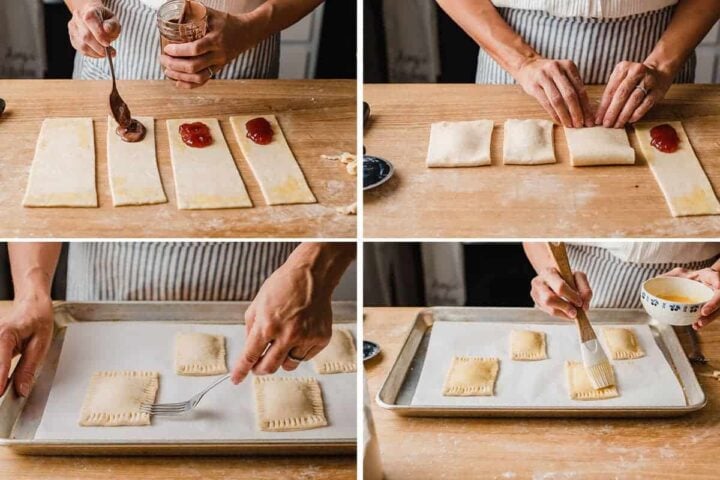 Homemade Sourdough Pop Tarts Recipe - Little Spoon Farm