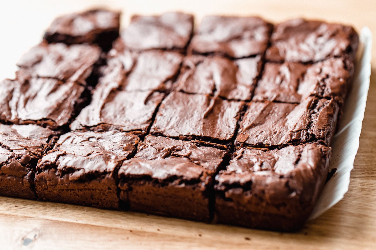 Sourdough Brownies (Discard Recipe) - Little Spoon Farm