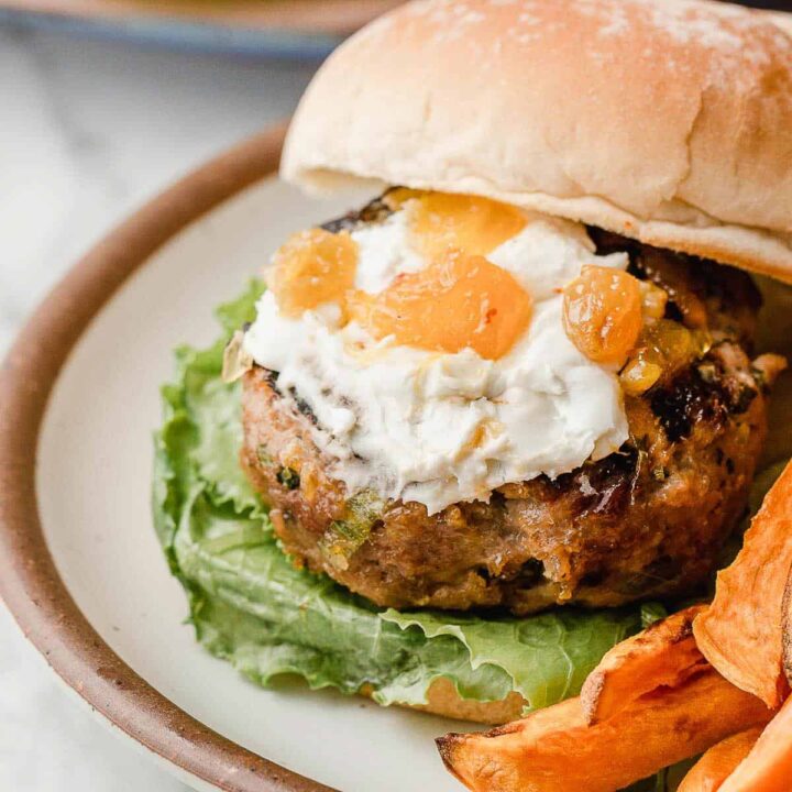 Turkey Burgers with Mango Chutney - Little Spoon Farm