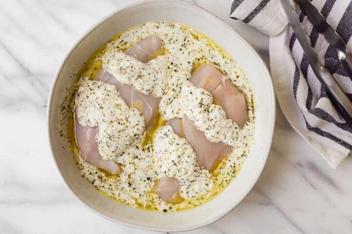Greek Marinated Chicken Recipe - Little Spoon Farm