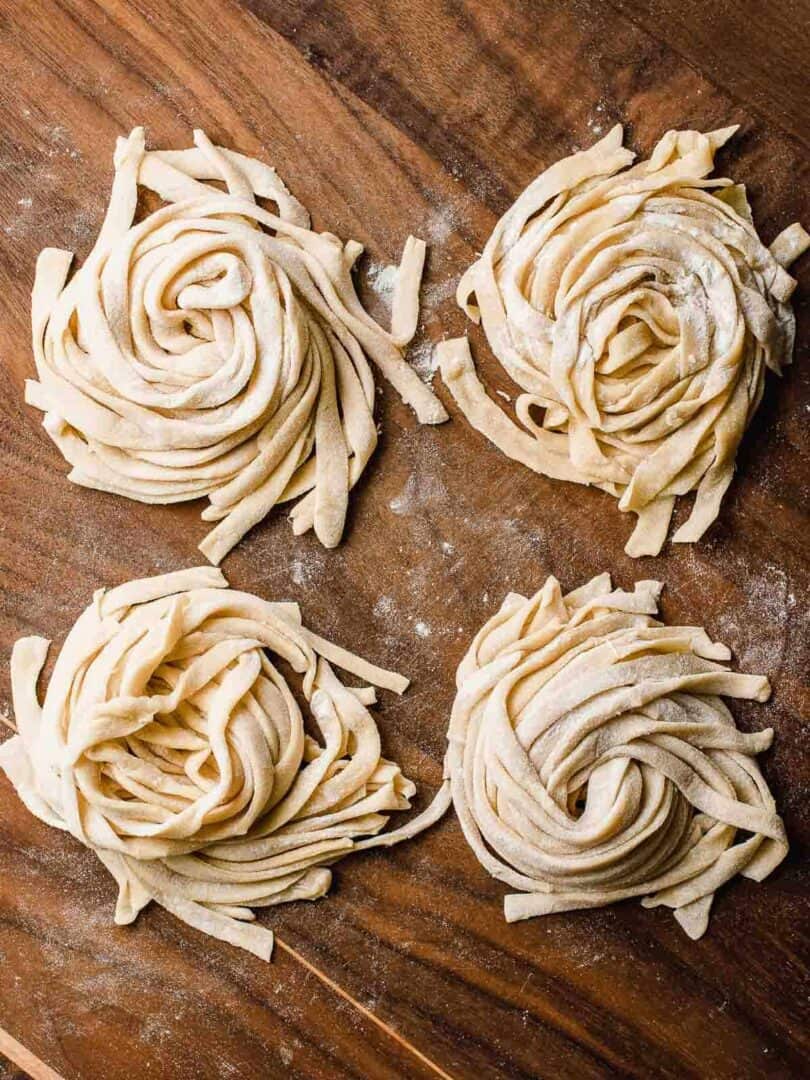 Easy Sourdough Pasta Recipe ~ Same day or Long-Fermented