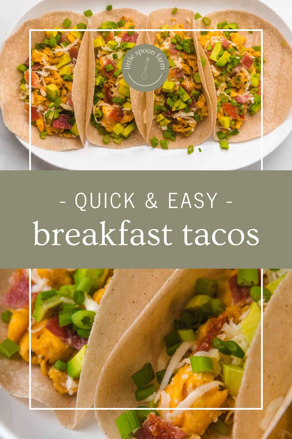 Breakfast Tacos - Little Spoon Farm