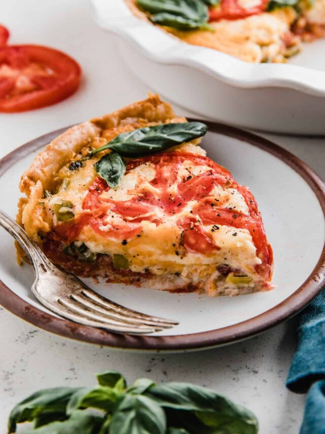 Easy Tomato Pie - Little Spoon Farm