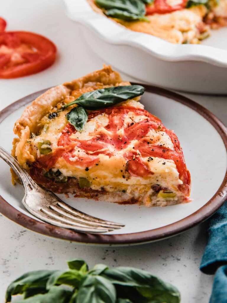 Easy Tomato Pie - Little Spoon Farm