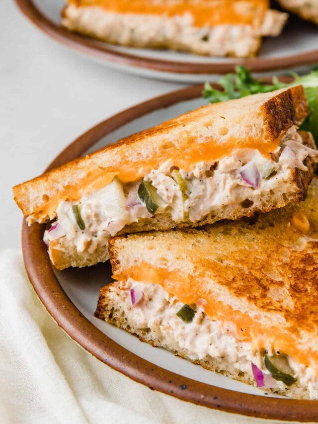 The BEST Tuna Melt Sandwich - Little Spoon Farm
