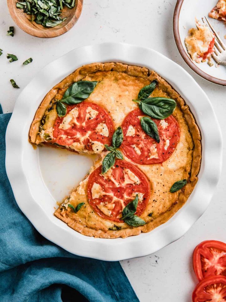 Easy Tomato Pie - Little Spoon Farm