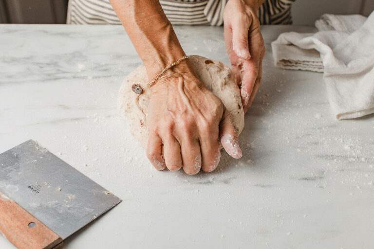 Sourdough Cinnamon Raisin English Muffins - Little Spoon Farm
