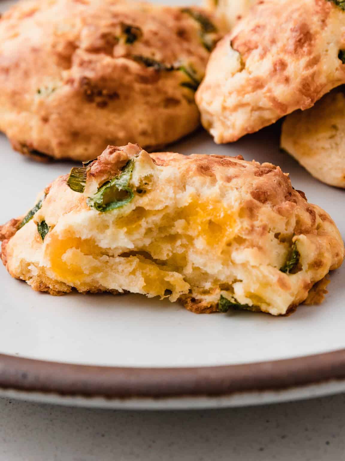 Sourdough Cheddar Biscuits - Little Spoon Farm