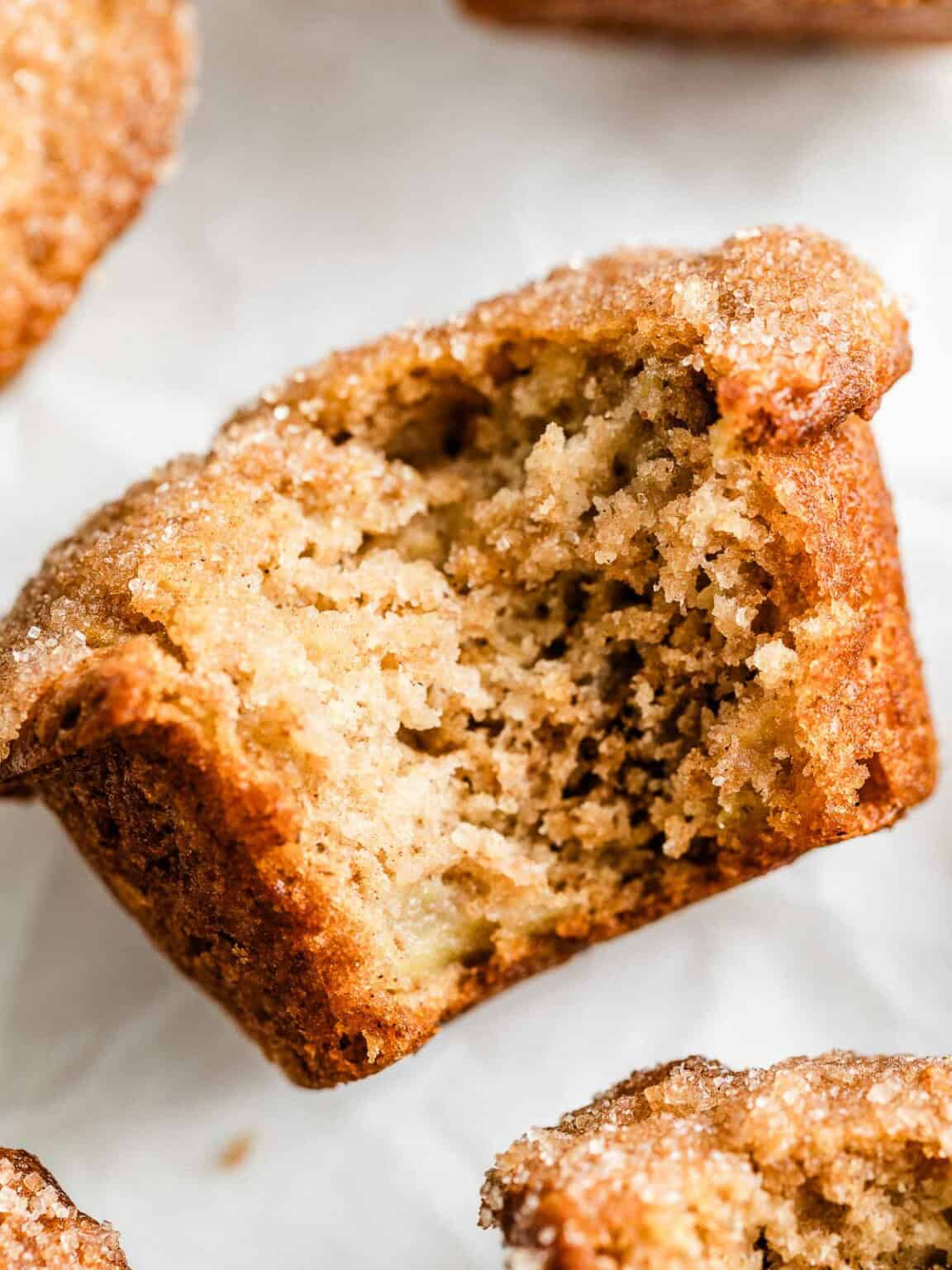 Sourdough Apple Cider Muffins - Little Spoon Farm