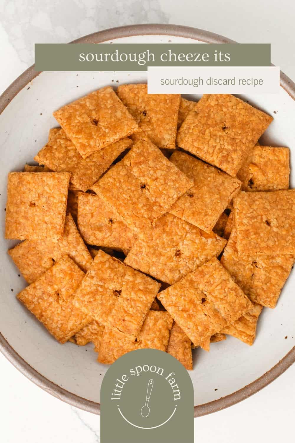 Sourdough Cheez-Its - Little Spoon Farm
